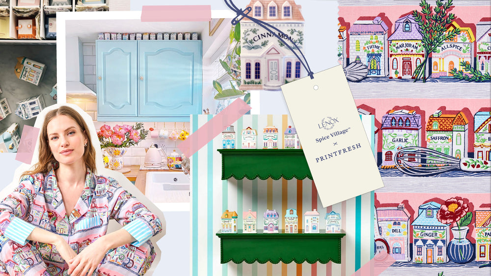 Printfresh Mag | Behind the Collection: Lenox Spice Village x Printfresh