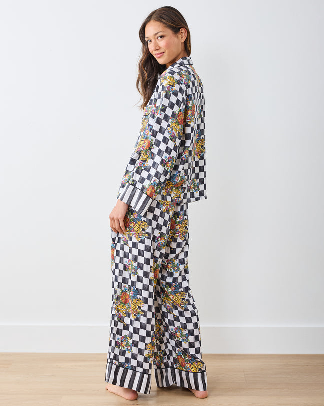 Courtly Check Bagheera - Eco Satin Soho Set - Floral – Printfresh
