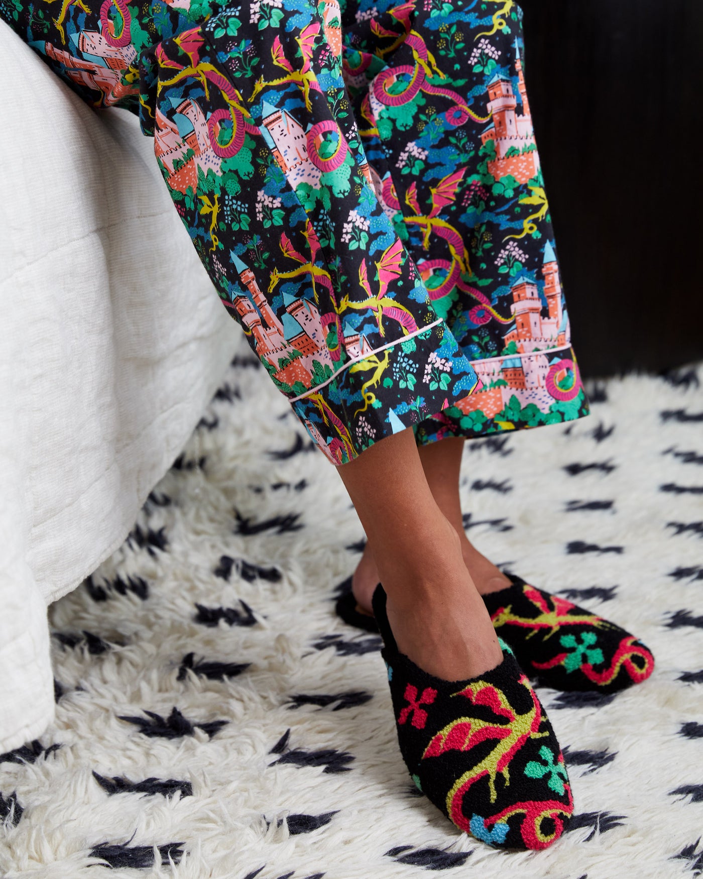 Women's Cotton Slippers | Shop Leopard Print Slippers - Printfresh