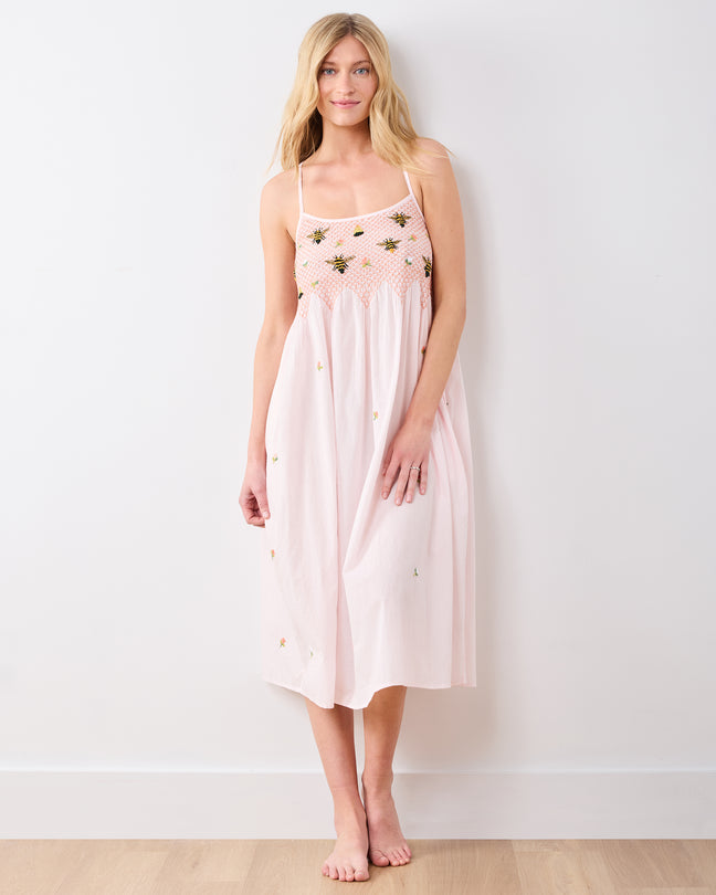 Sweet Bee - Naya Nightie - Pink Petal – Printfresh
