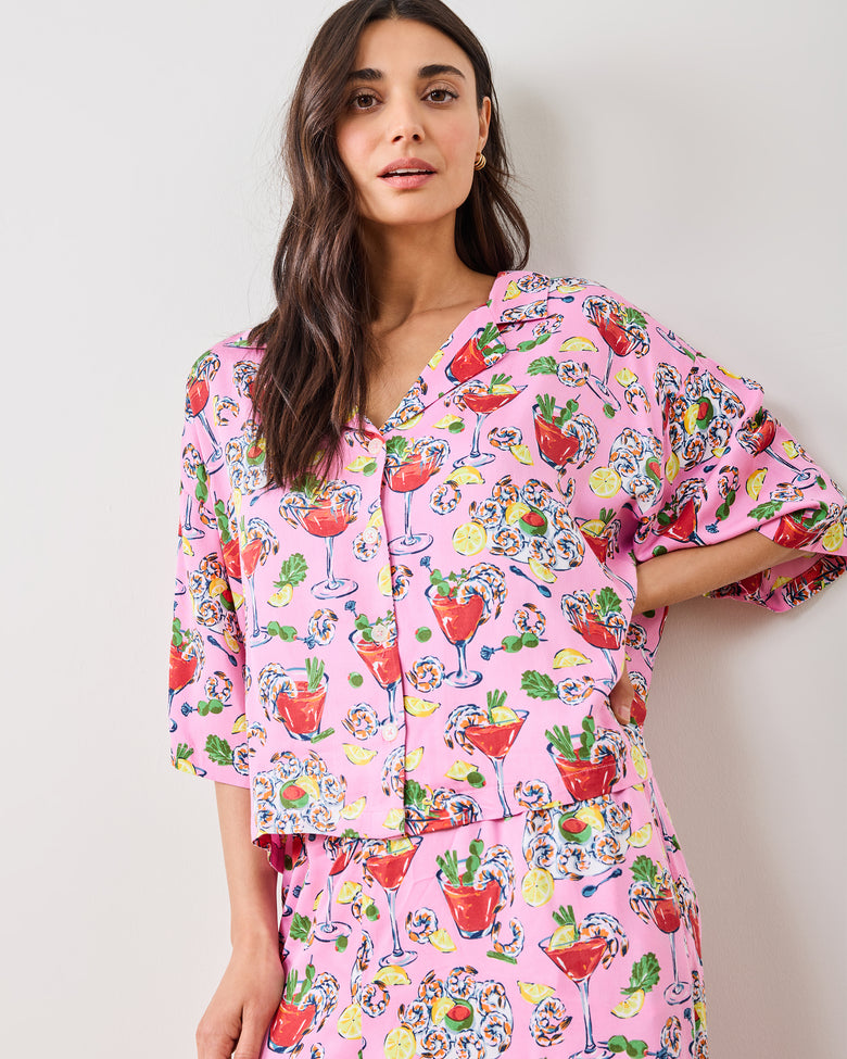 Shrimp Cocktail - Petite Eco Satin Wildest Dream Set - Parlor Pink ...