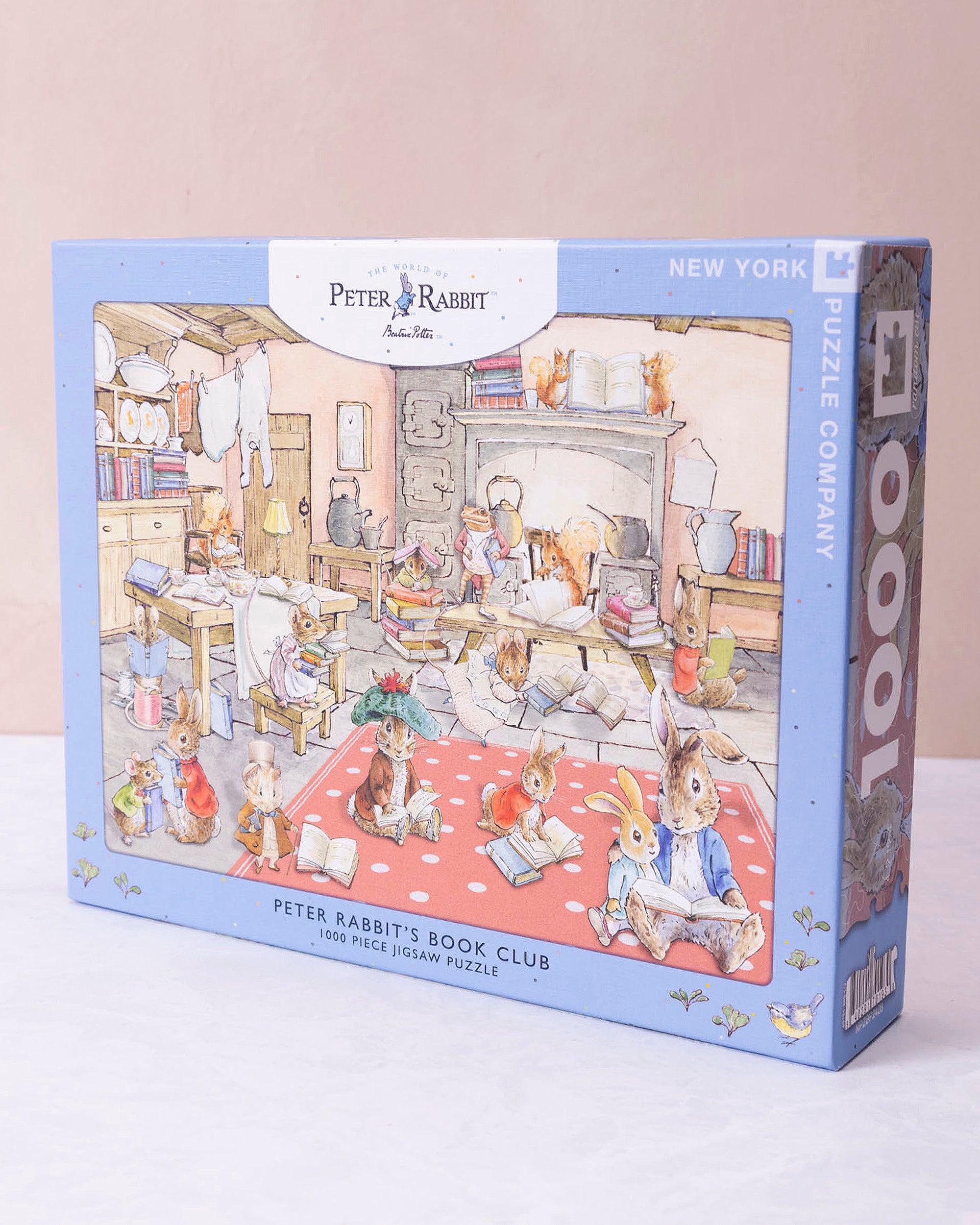 Peter Rabbit's Book Club - 1000 Piece Jigsaw Puzzle - New York Puzzle ...