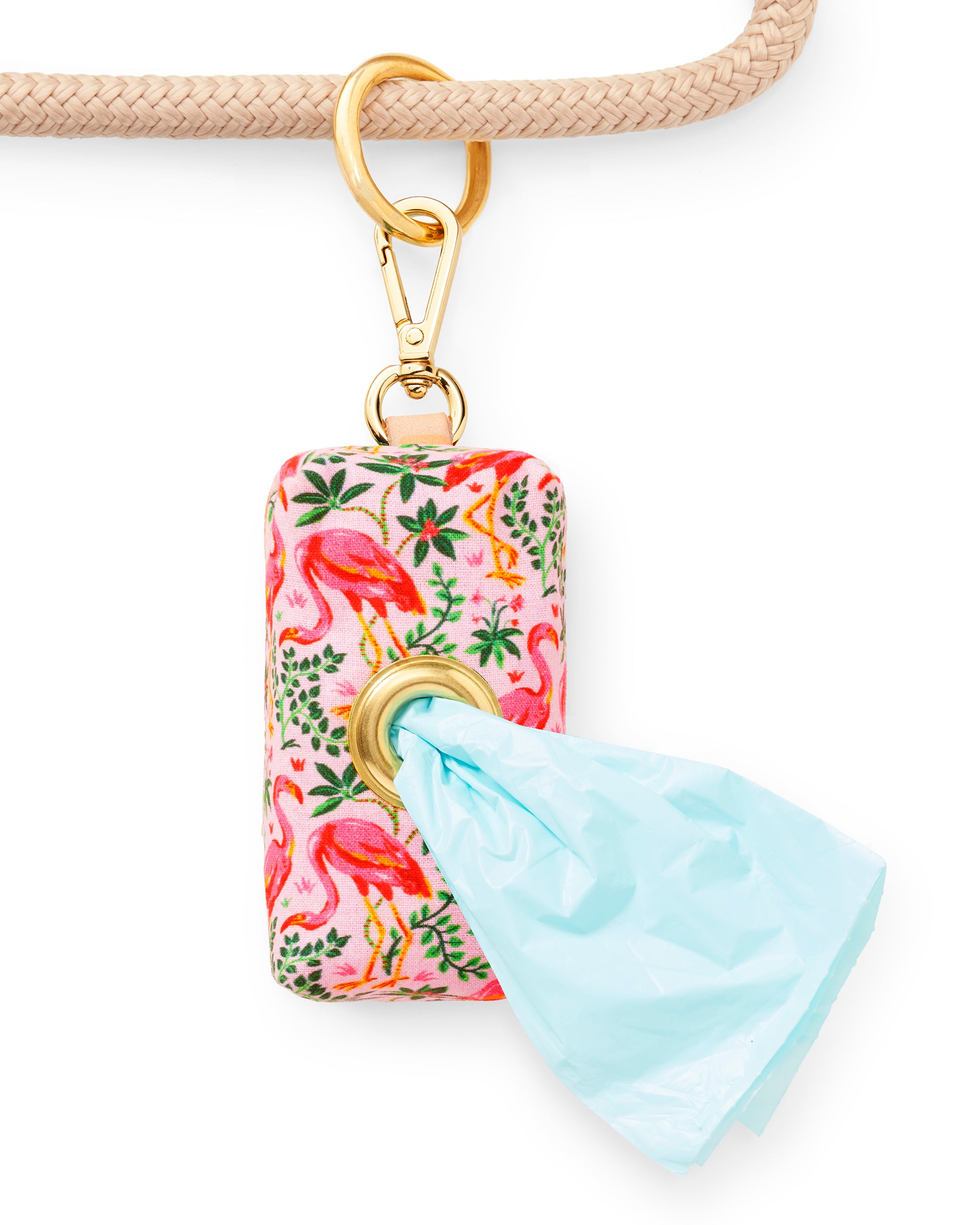 PF x The Foggy Dog Flock of Flamingos - Waste Bag Dispenser - Rose ...