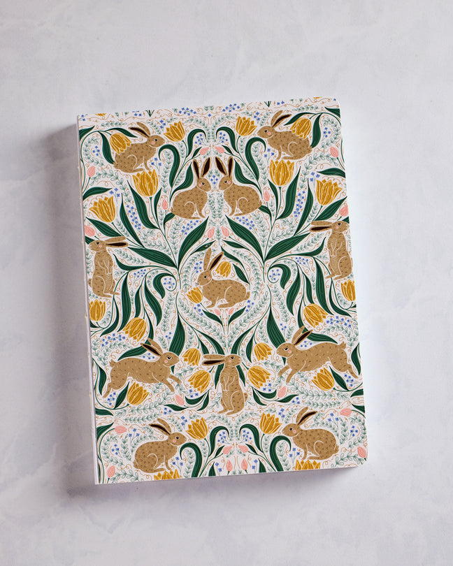 Multi - Rabbit Folk Art Journal - Primitives by Kathy – Printfresh