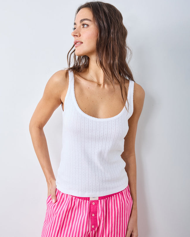 Solid - Esme Tank - Cloud – Printfresh