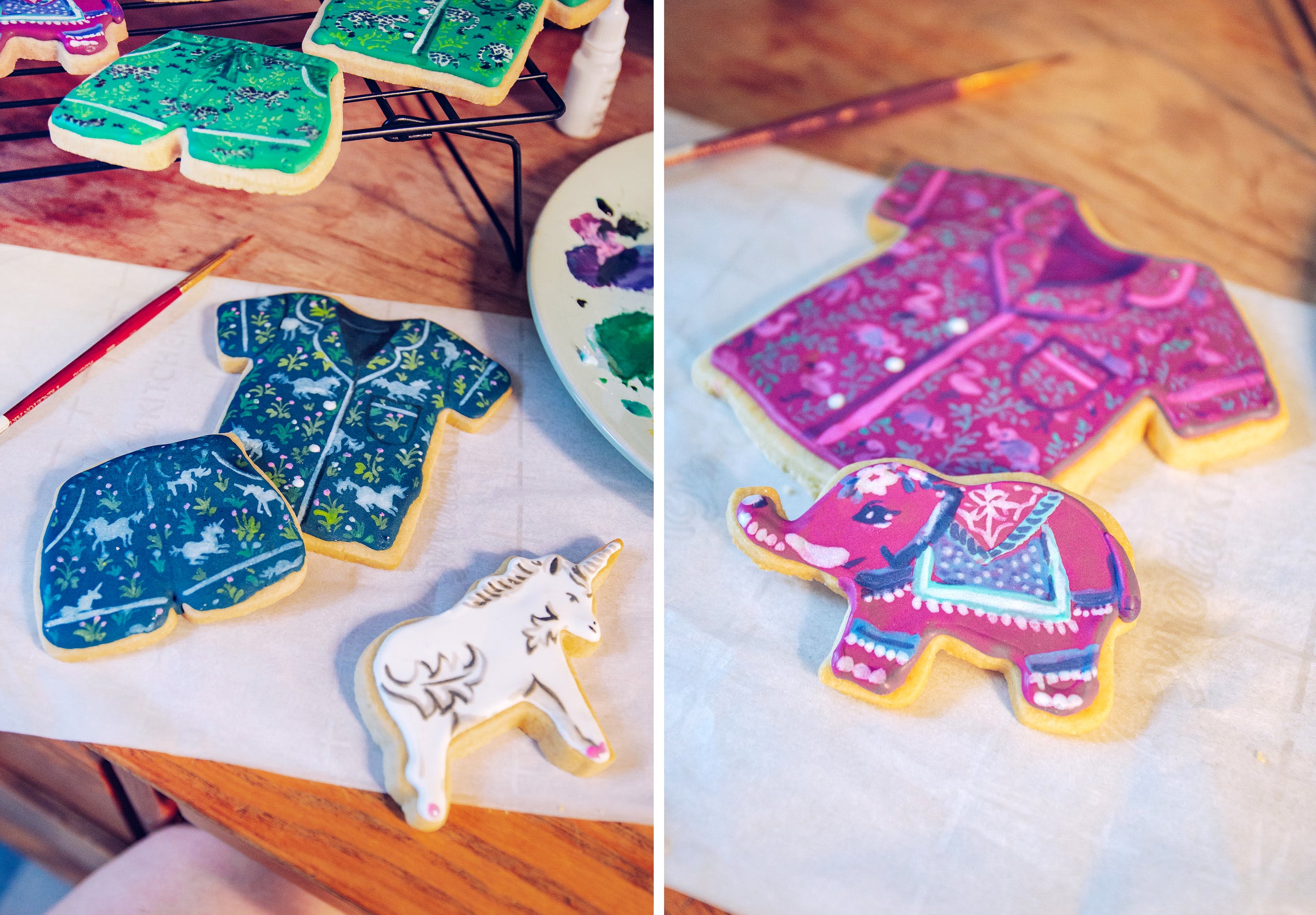 DIY: Painted PJ Cookies
