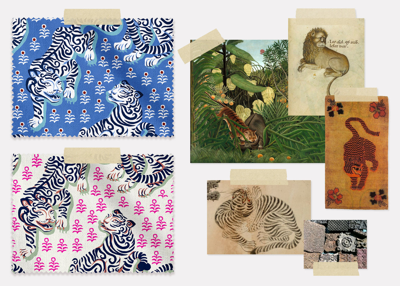 Printfresh Mag | Tiger Queen Pajamas Design & Inspiration